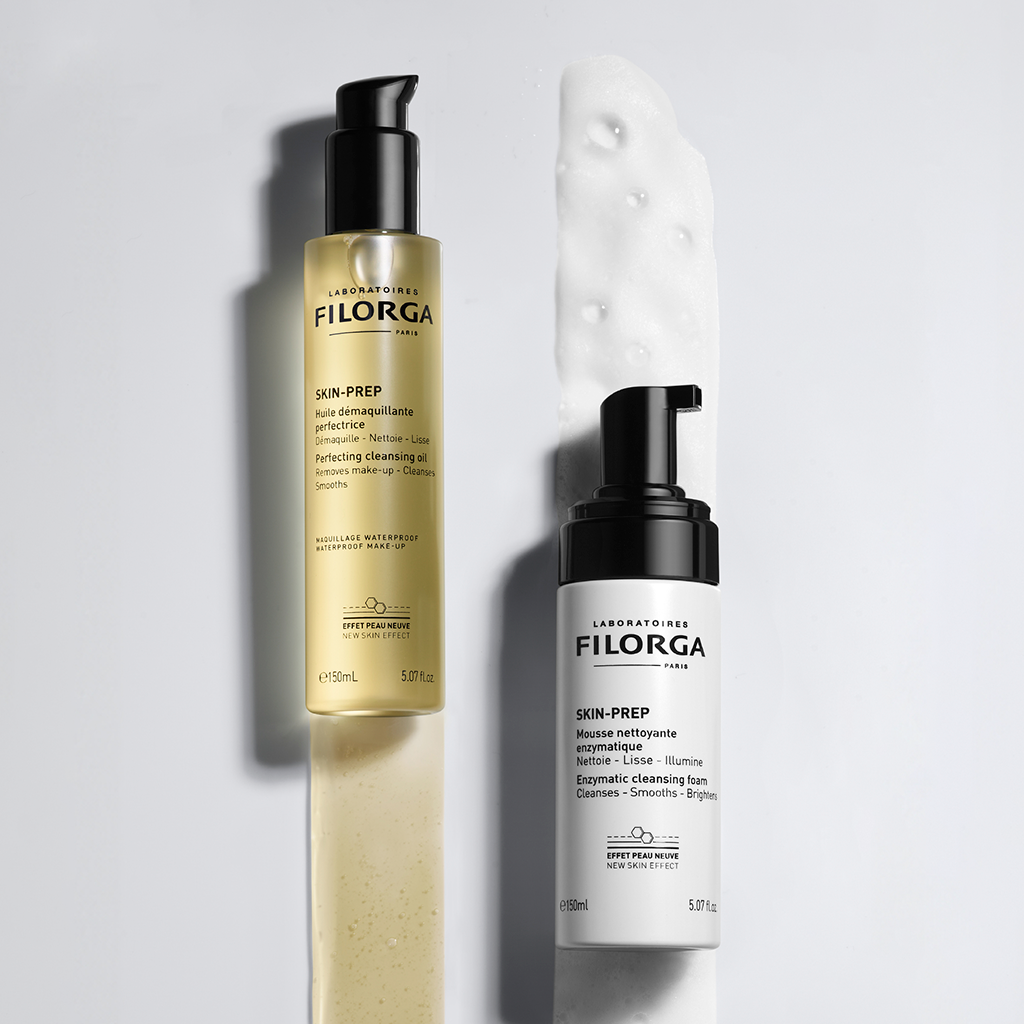 Dúo Skin-Prep Oil & Cleansing Foam | Evoke Aging Journey